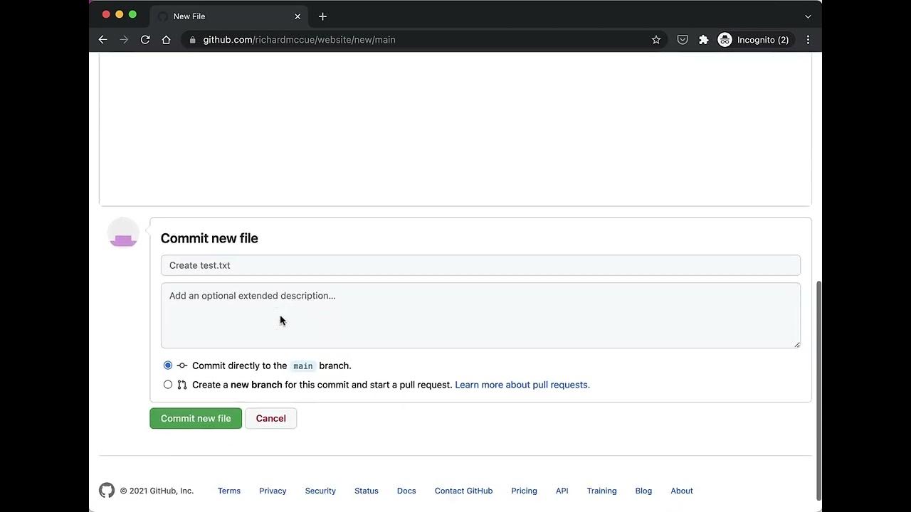 Github create images folder (2022) - YouTube