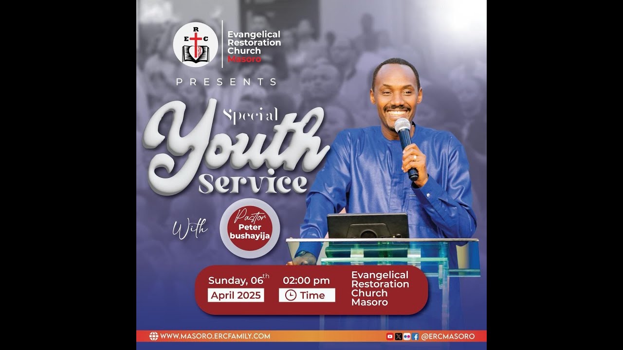 SUNDAY 06/4/2025 YOUTH SERVICE WITH PASTOR PETER BUSHAYIJA - YouTube