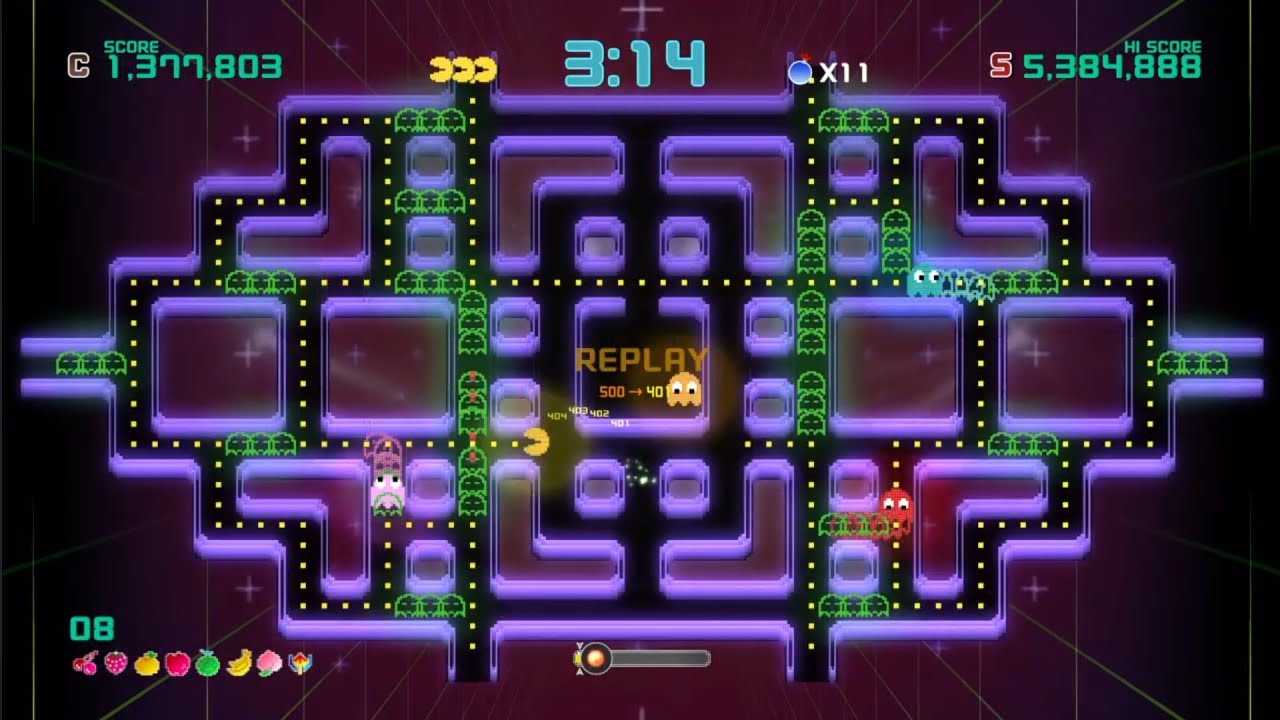 Pac-Man CE 2 - Hexagon: Regular - 5,564,238 - YouTube