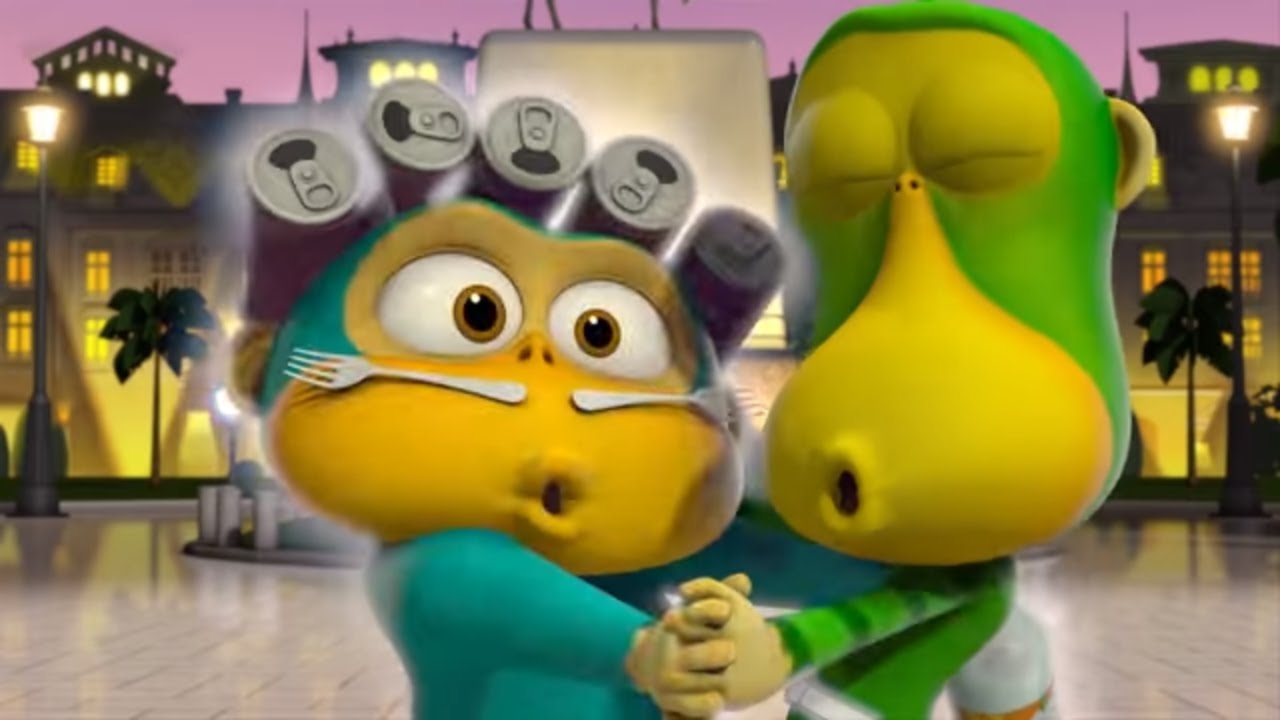 Alien Monkeys 🙈 Blacksmith in the wood - Magnetism - Frog - Animation ...