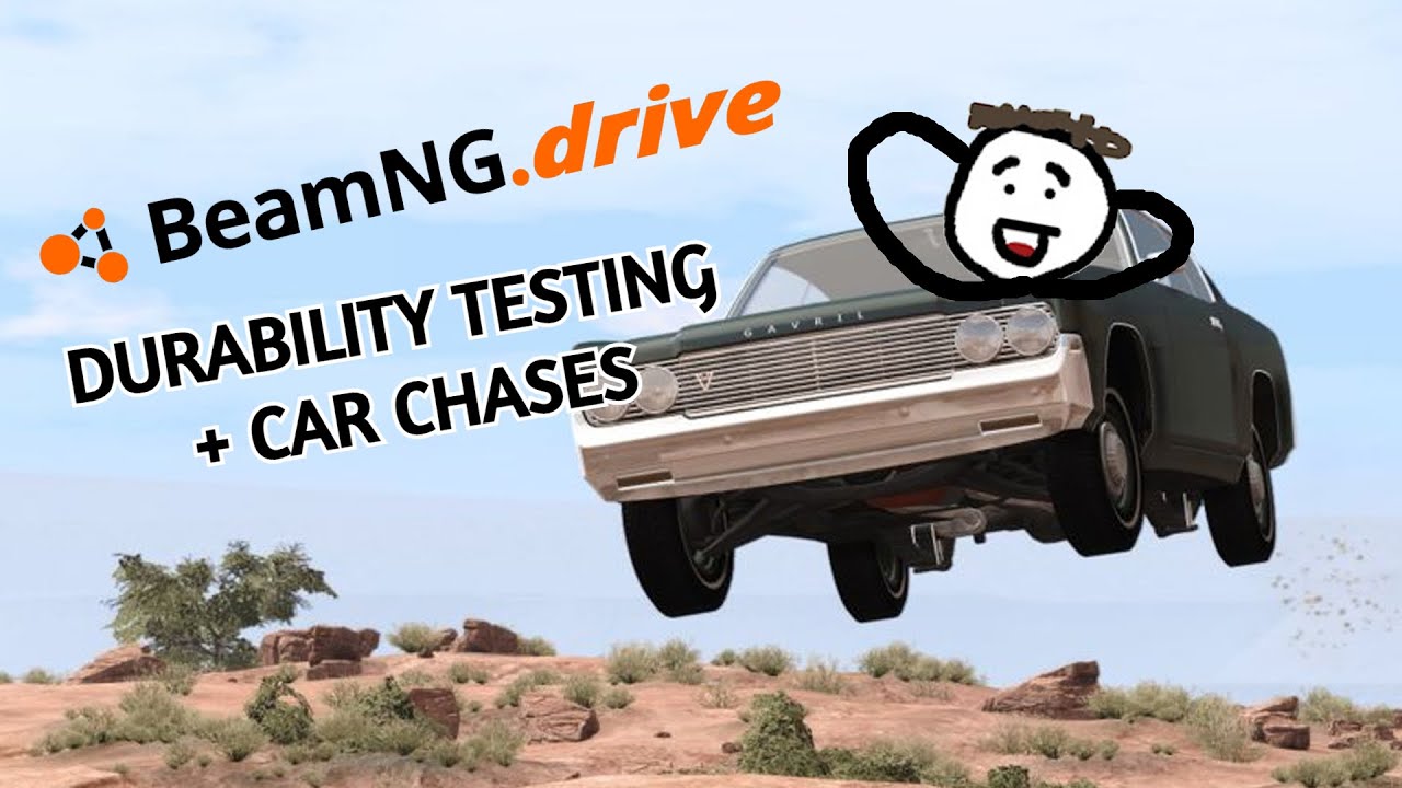 CAR CRASHING AND CHASES IN BEAMNG.DRIVE! (FUNNY MOMENTS) - YouTube