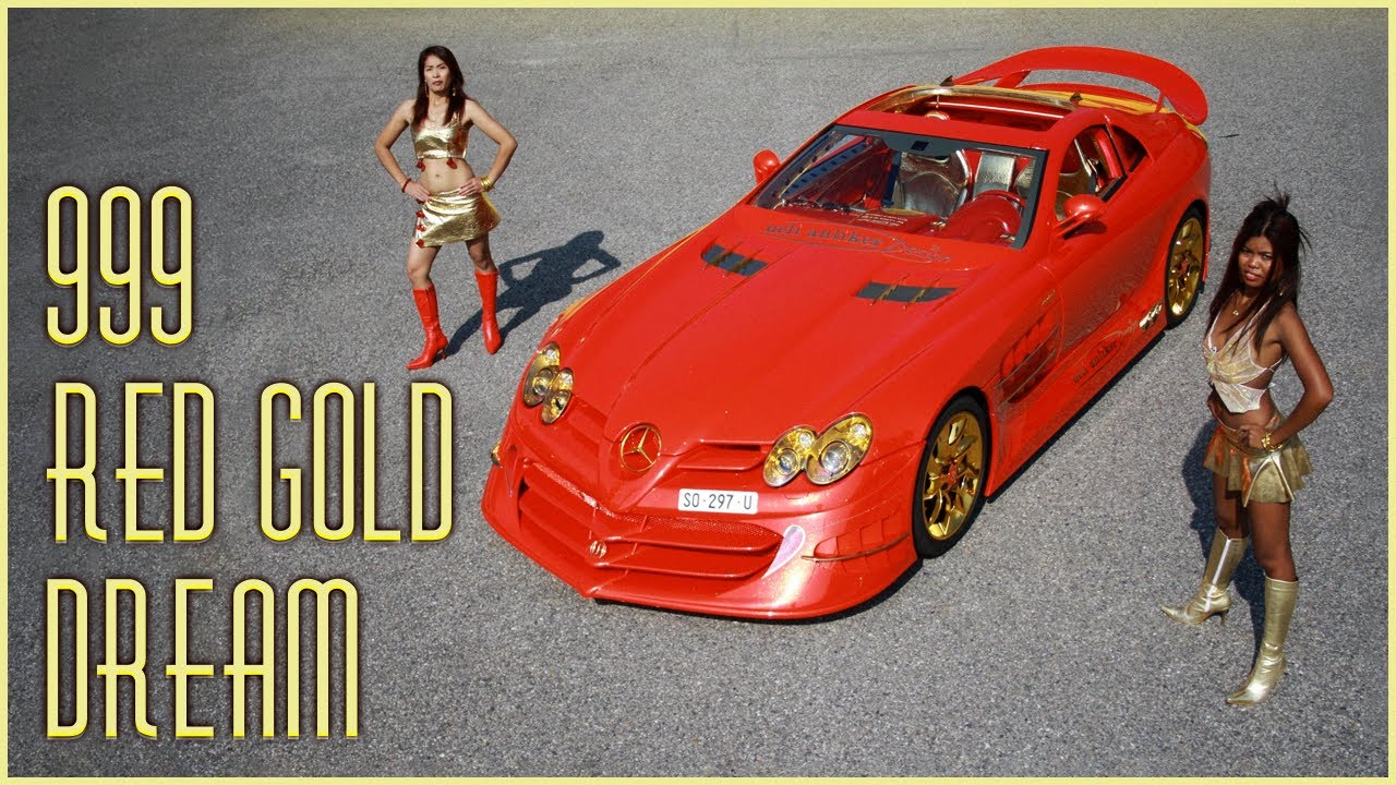Anliker Mercedes SLR McLaren 999 Red Gold Dream: The $11 Million Golden ...
