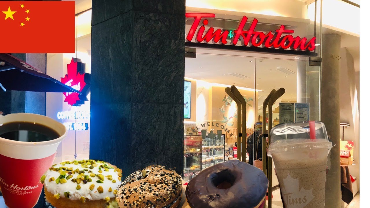 Tim Horton's is Now in China! - YouTube
