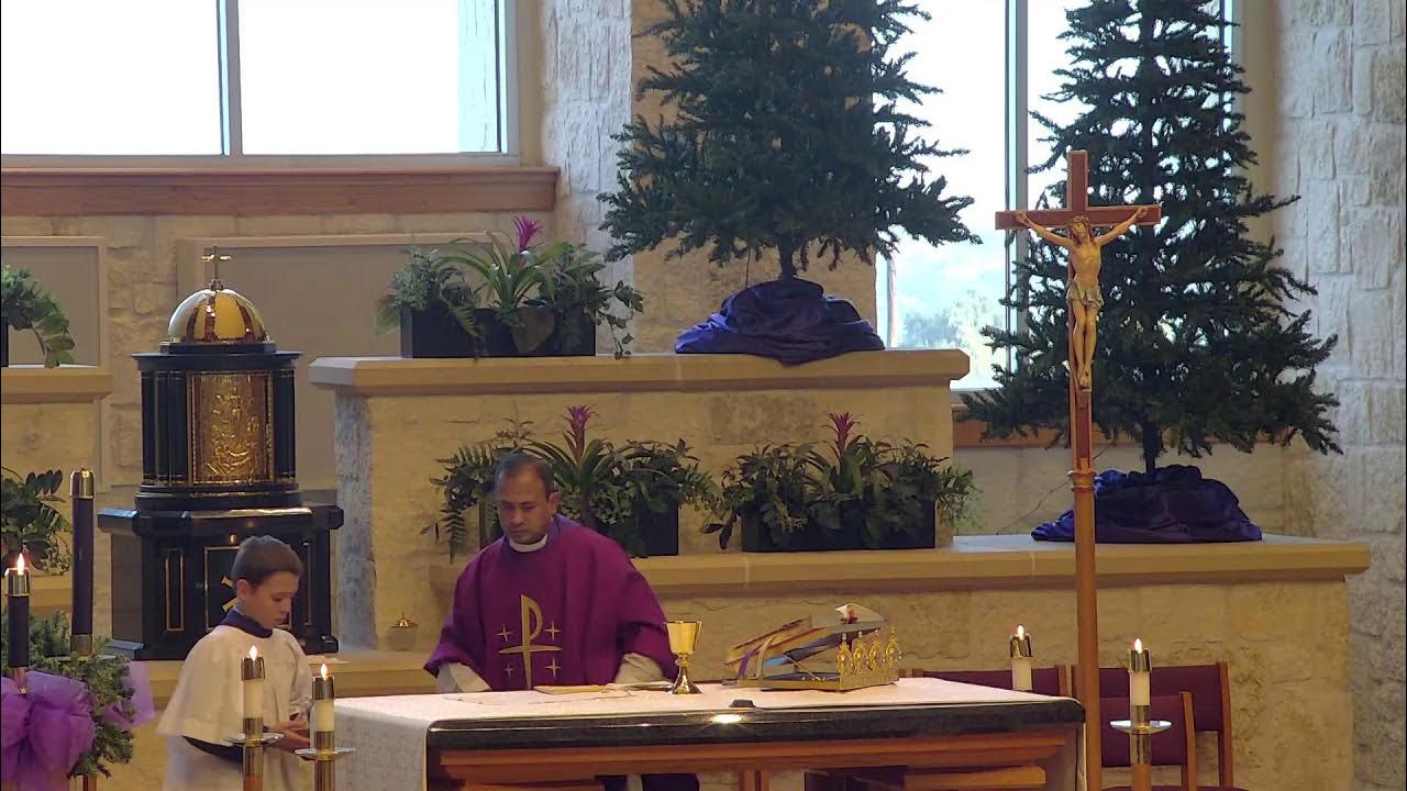 Third Week of Advent, Monday December 16, 2024 8:00am Holy Mass with Fr. Chinniappan Arockiasamy ...