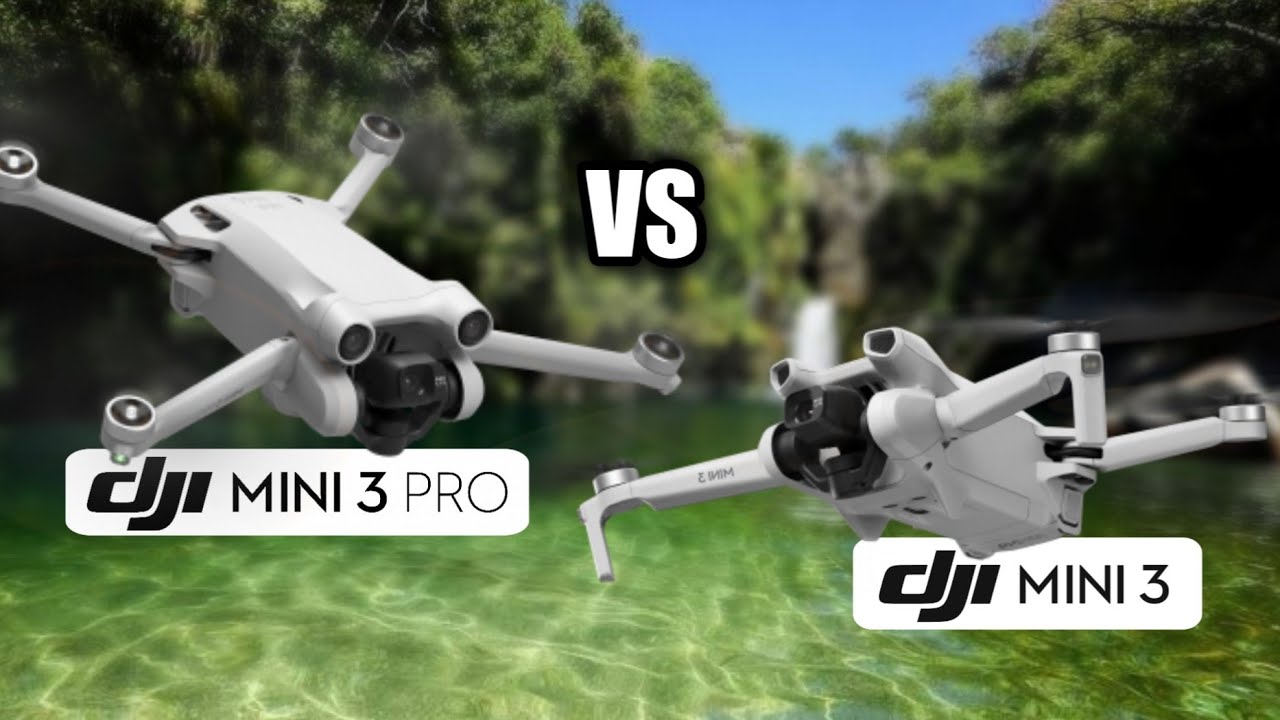 Drone DJI MINI 3 vs DJI MINI 3 PRO - Qual é a diferença? Qual eu devo ...