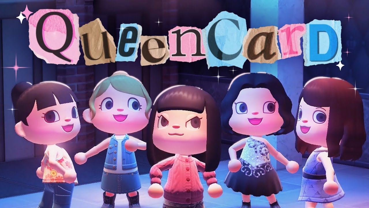 (여자)아이들((G)I-DLE) - '퀸카' (Queencard) (Animal Crossing Cover by Maedong ...