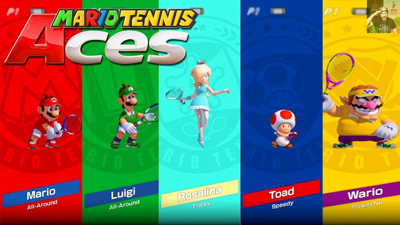 Mario Tennis Aces - Dataminers Leak FULL Character Roster & Boss List ...