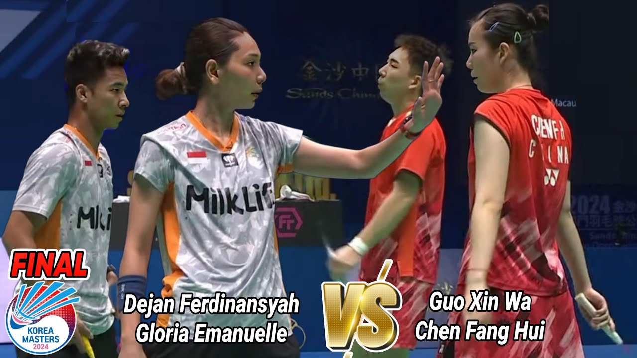 Dejan Ferdinansyah/Gloria Emanuelle Widjaja vs Guo Xin Wa/Chen Fang Hui ...