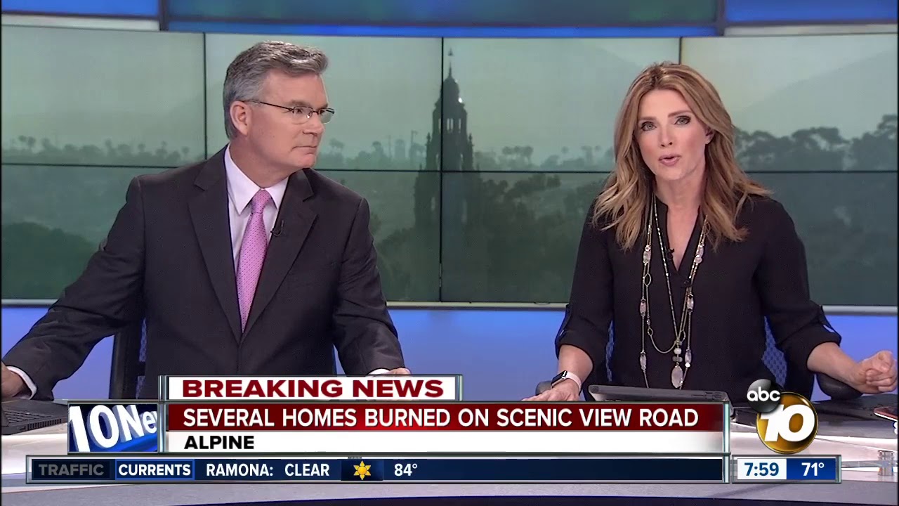 Several structures destroyed in Alpine's West Fire - YouTube