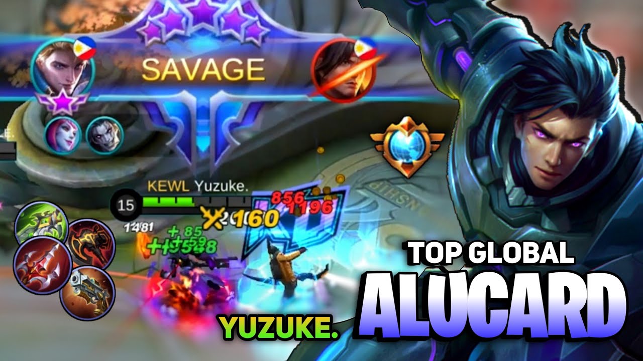 SAVAGE in Enemy Base! Beast Mode Alucard [ Top Global Alucard Best ...