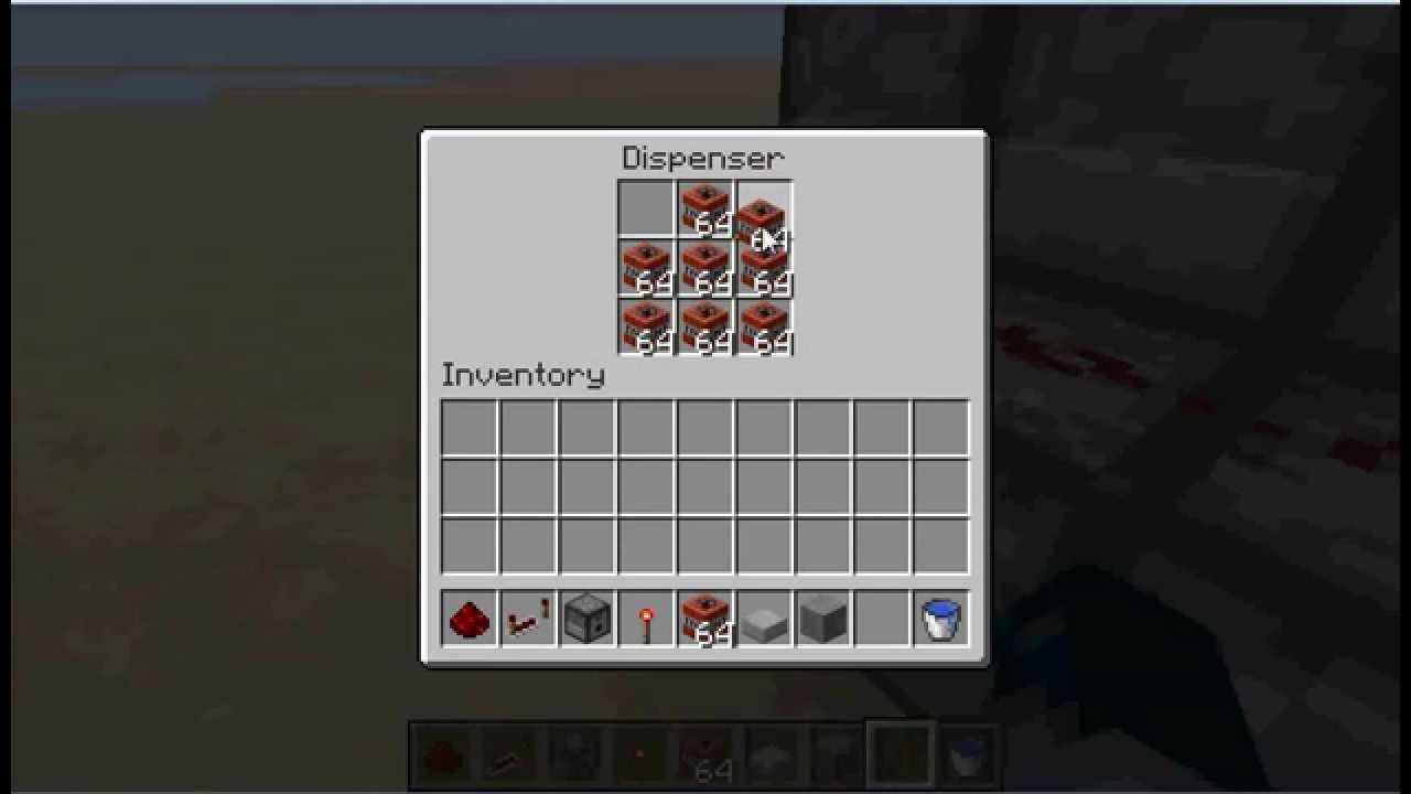 Minecraft Redstone Tutoriol Nuke Canon - YouTube