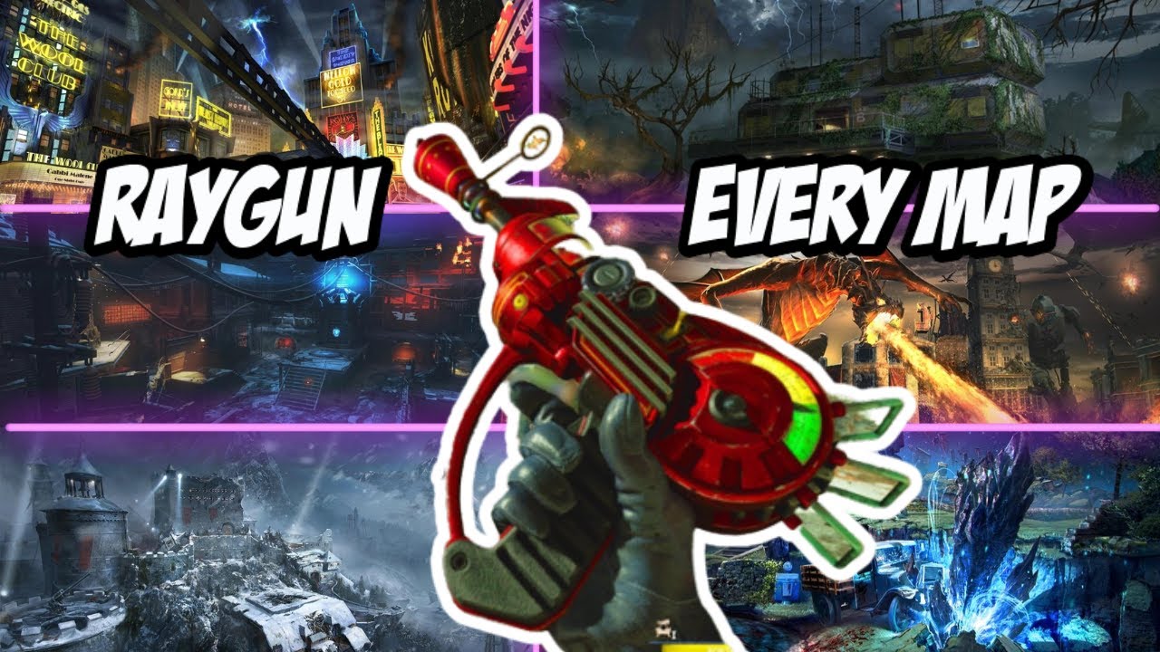 How Fast Can I Get The Raygun On Every Black Ops 3 Zombies Map?! - YouTube