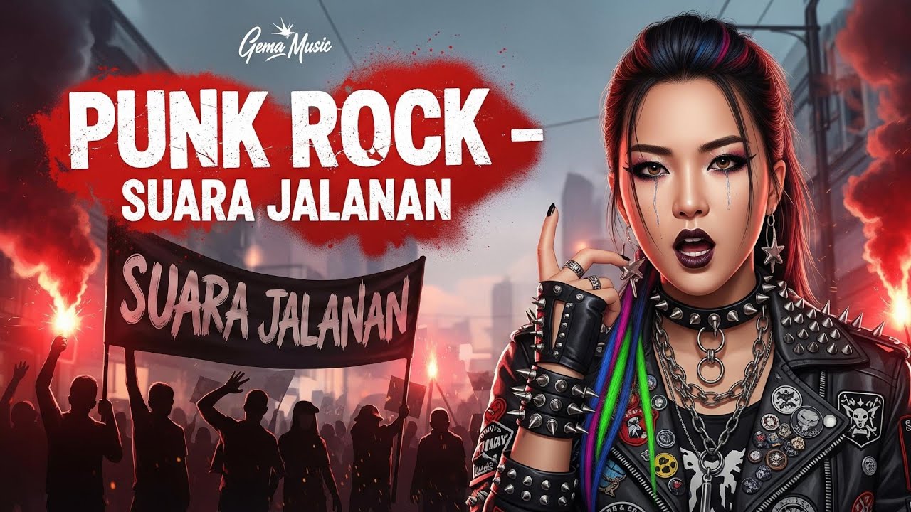 Punk Rock - Suara Jalanan | Gema Music (Official Lyric Video) #punk # ...