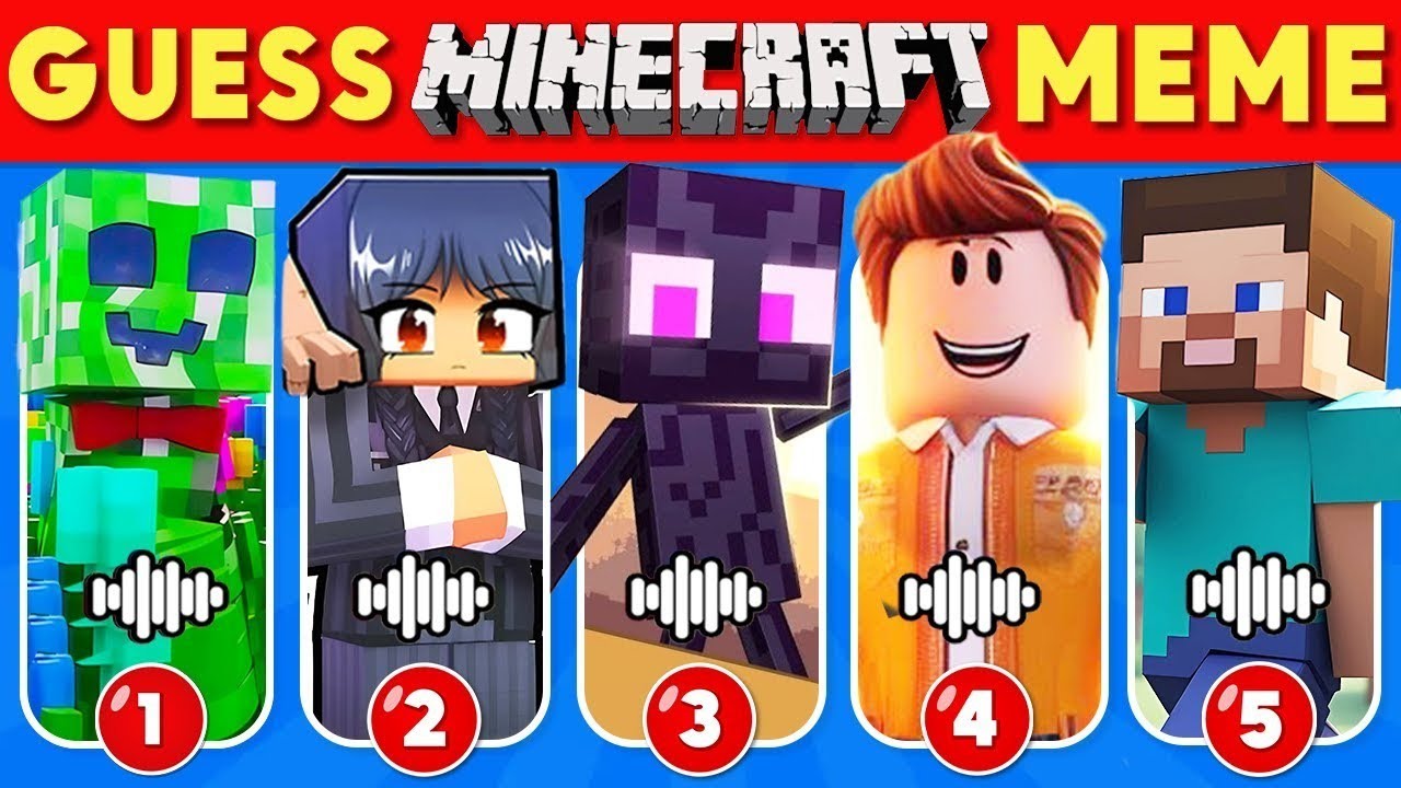 Guess Minecraft Animated Memes And Songs Ultimate Minecraft Movie Quiz ...