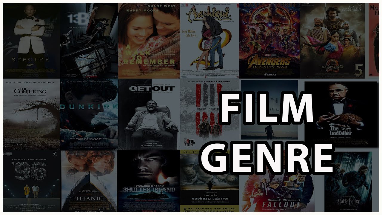 Film Genre Explained | Major Film Types Explained | Film Psycho ...
