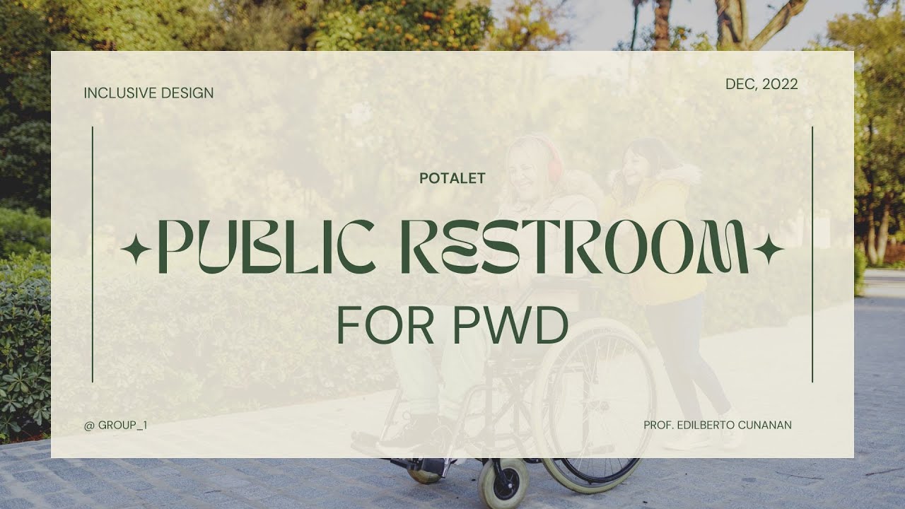 Inclusive Design of PWD Portalet - YouTube