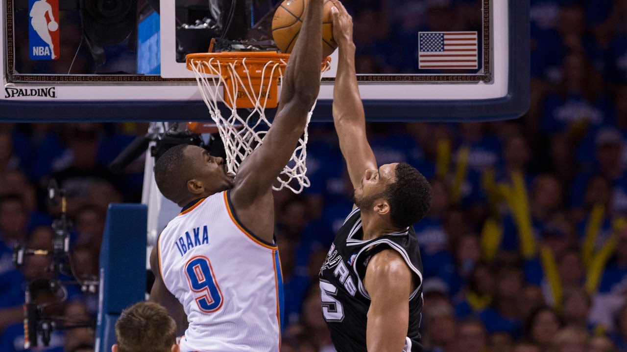 Toros alum Cory Joseph dunks over Serge Ibaka! - YouTube