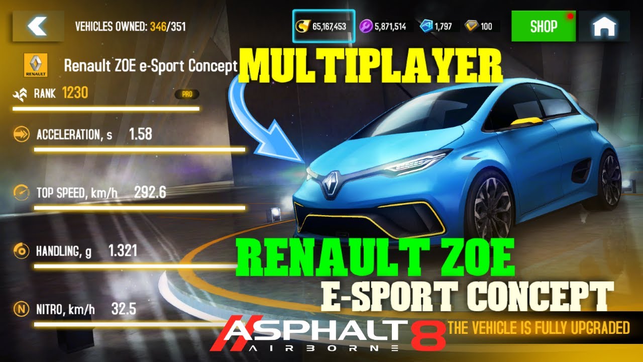 Looks beautiful, but is it Good? // Asphalt 8 Airborne: Renault ZOE e ...