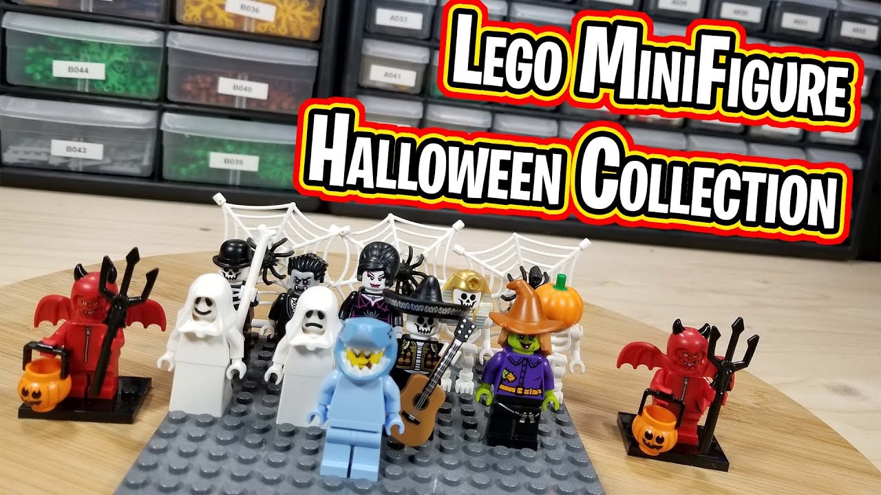 Lego MiniFigure Halloween Collection 2021 - YouTube