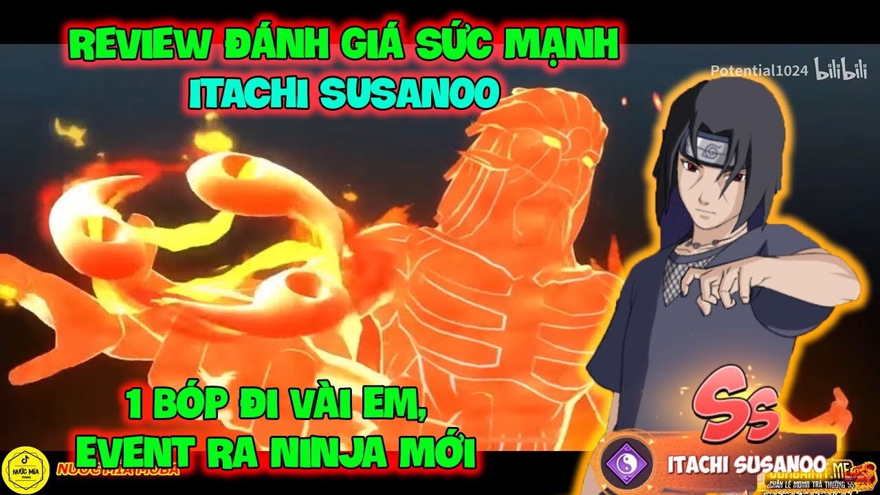 Huyền Thoại Nhẫn Giả - Review Đánh Giá Sức Mạnh ITACHI SUSANOO,1 Bóp Đi Vài Em, Event Ra Ninja ...
