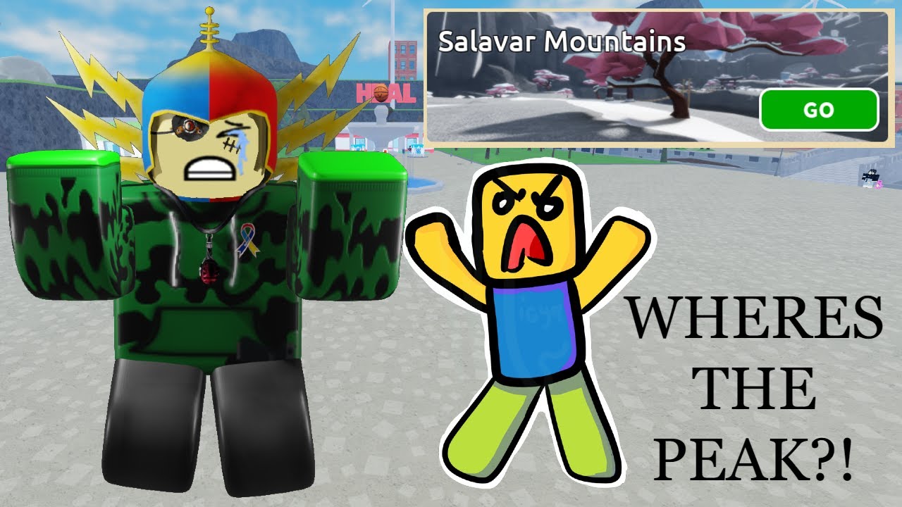 How to get to Salavar Peak in Roblox Legends Reborn! - YouTube