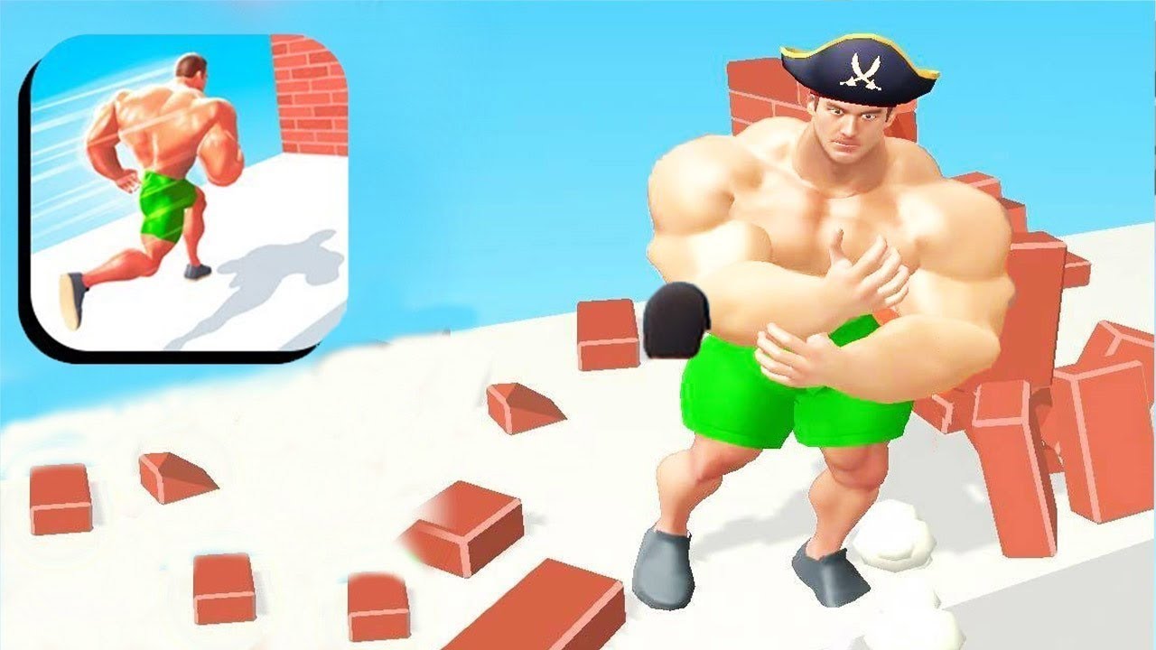 Muscle Rush : Level 1-3 Gameplay - YouTube