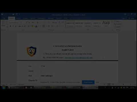 TUTORIAL CARA MEMBUAT MAIL MARGE - YouTube