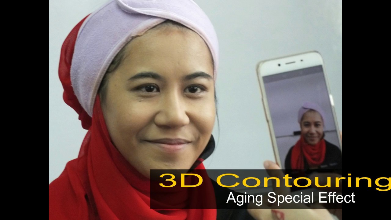 3D Contouring Aging Special Effect Makeup - YouTube