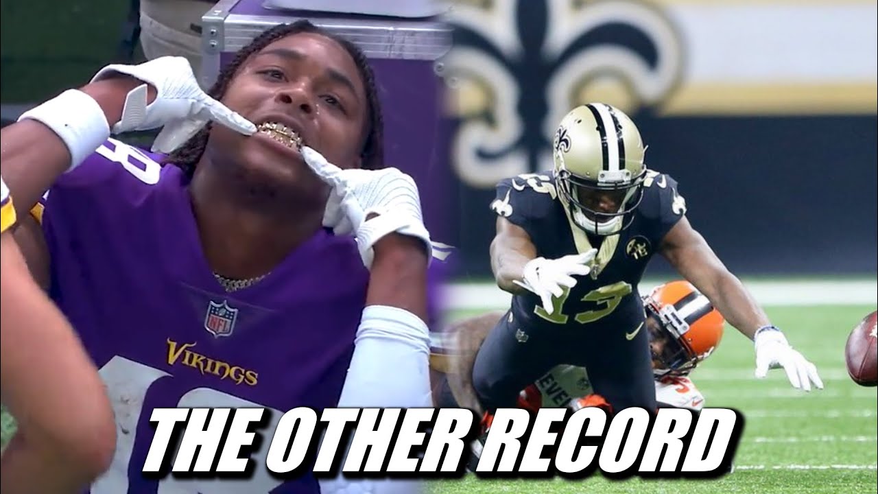 Justin Jefferson ALSO Has a Shot at the Single Season Receptions Record ...