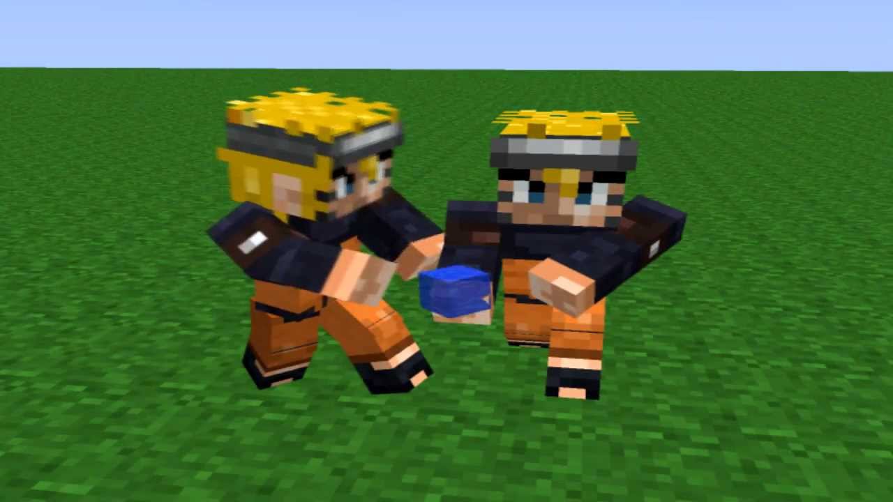 Minecraft Jutsu's 1 - Rasengan (Animation) - YouTube