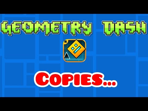 I Played and Rated Geometry Dash COPIES.... - YouTube