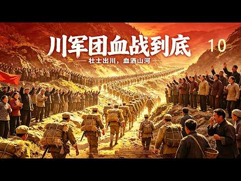鐵血抗戰《川軍團血戰到底》10丨壯士出川，誓殺一切來犯之敵！⚔️ 抗日 MMA | 動作大片 | Kung Fu #抗日戰爭 #戰爭 #賈一平 #陶澤如 #胡可 #崔波 #王迅