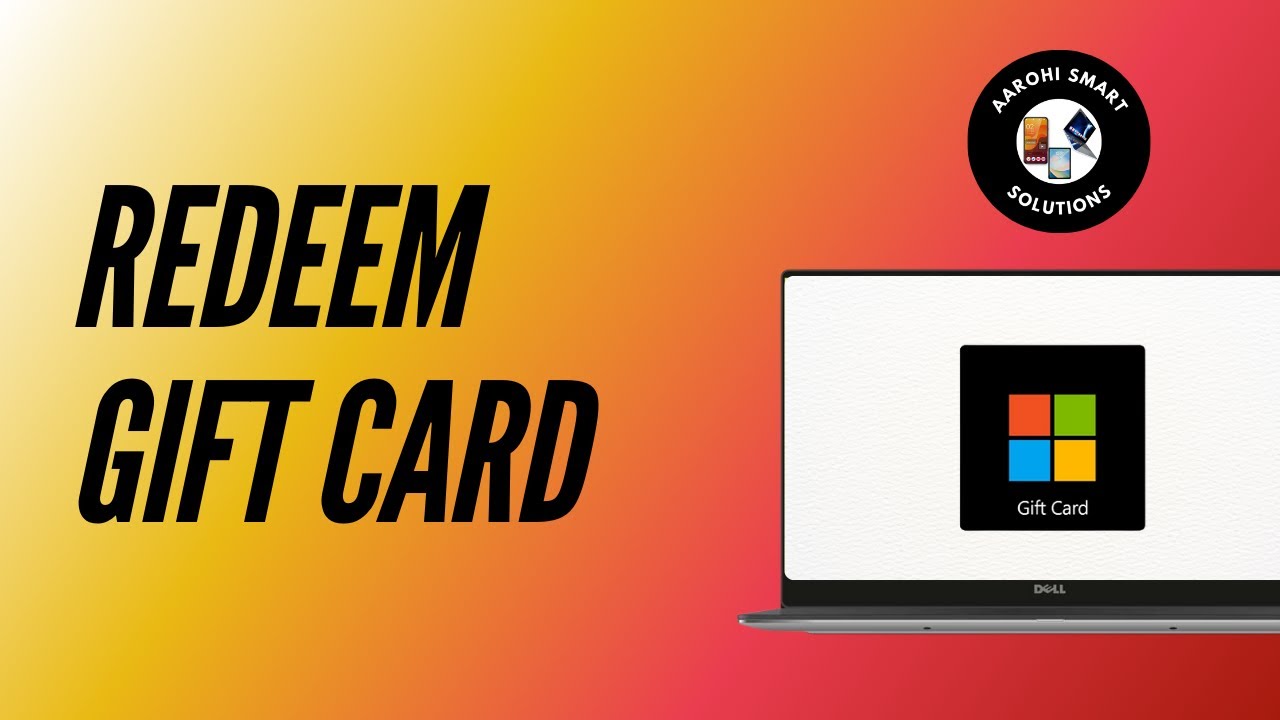 How to Redeem Microsoft Gift Card - YouTube