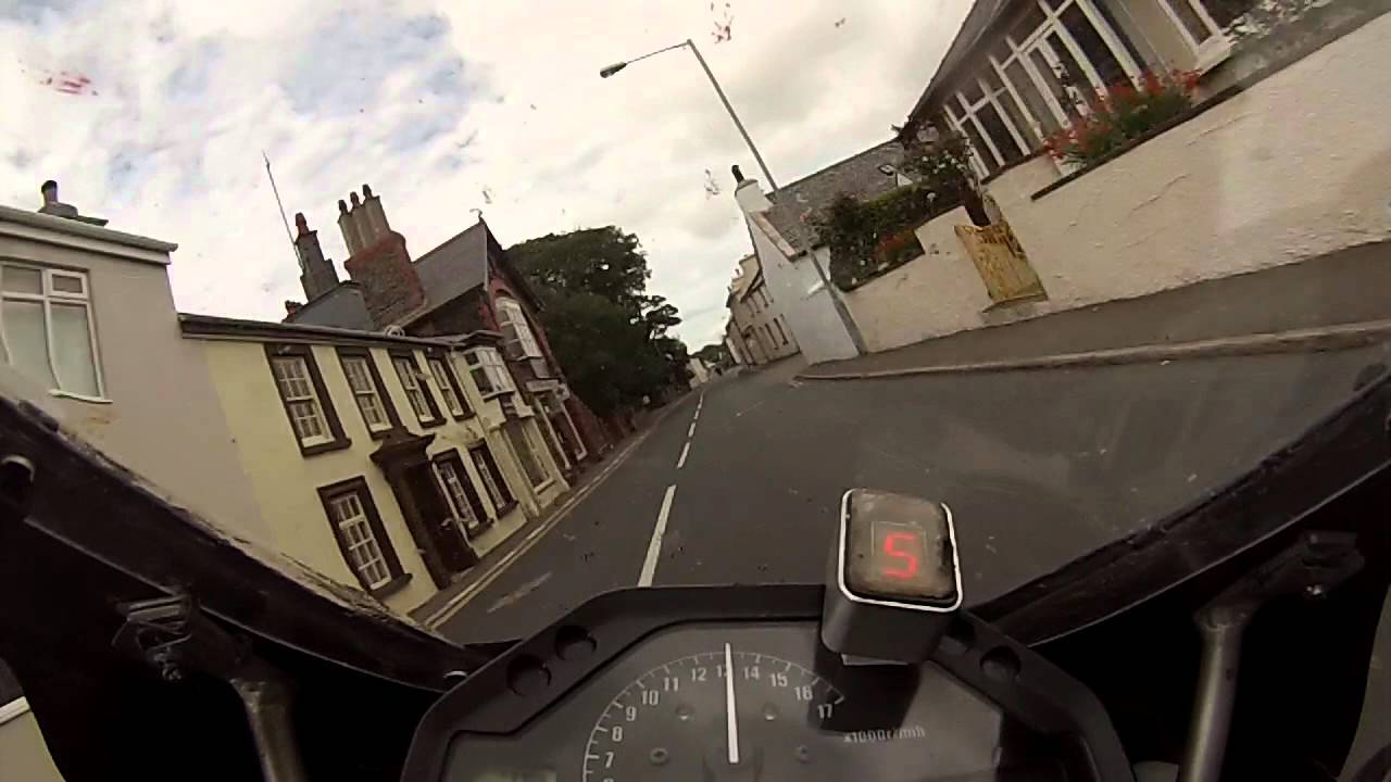 MGP Manx Grand Prix 2015 Senior race #77 Chris White - YouTube
