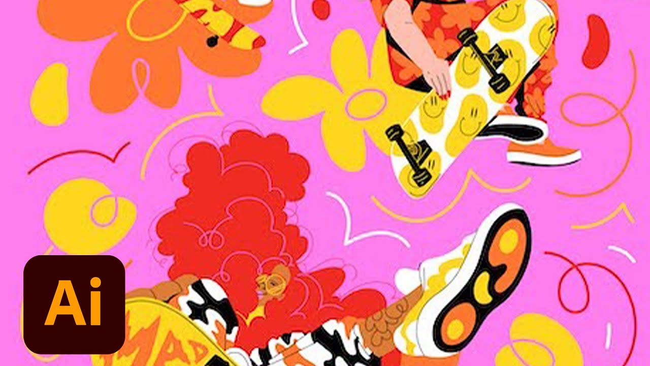 Vector Illustration Using Adobe Fresco and Adobe Illustrator | Adobe ...