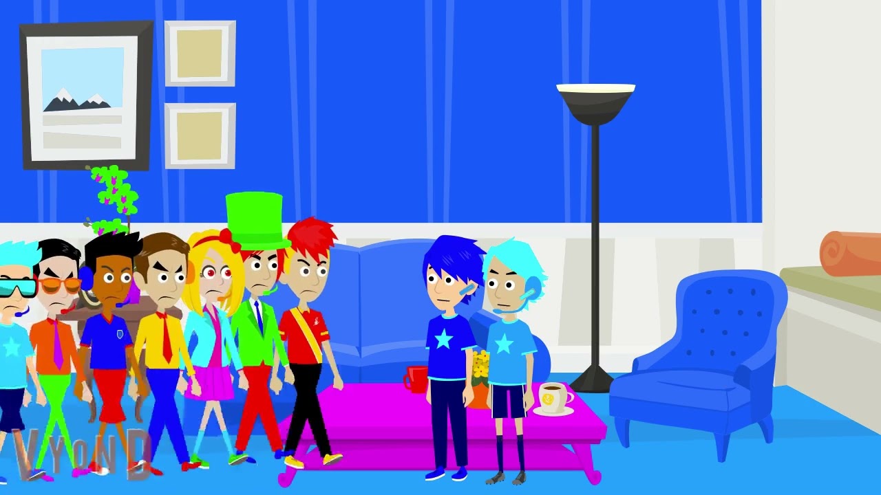 TheBlueGoAnimator04 And CyanAnimate Sings The Fat Controller Song And ...