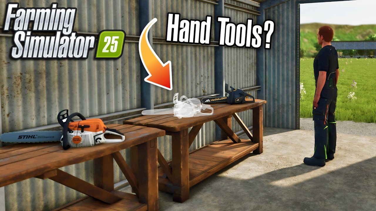FS25 New Hand Tools, Bale Net, Twine, & Wrap! | Farming Simulator 25 ...
