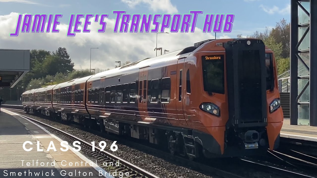 196101 the first ever class 196 to carry passengers! - YouTube