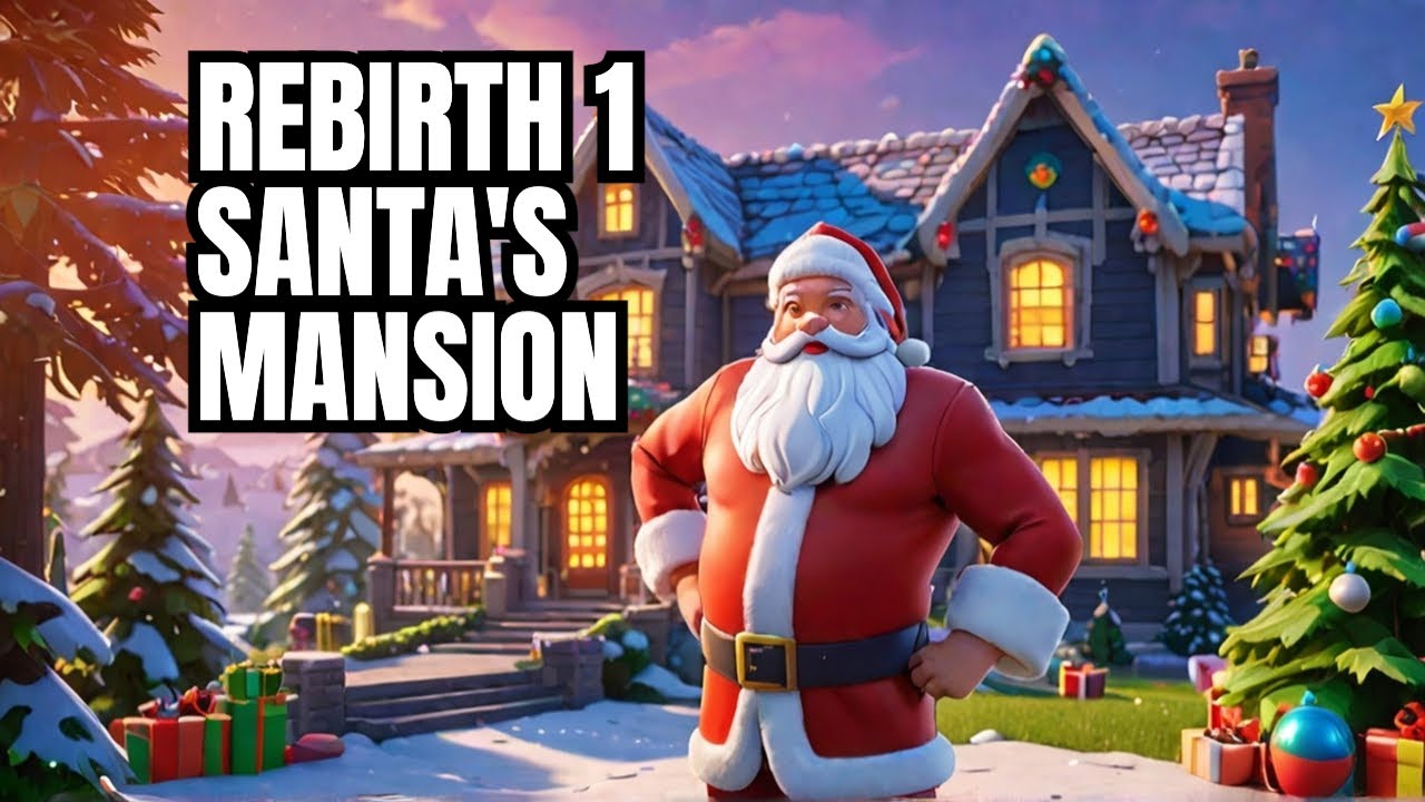 Fortnite Santa Mansion Tycoon - After Rebirth 1 - Floor 2 - YouTube