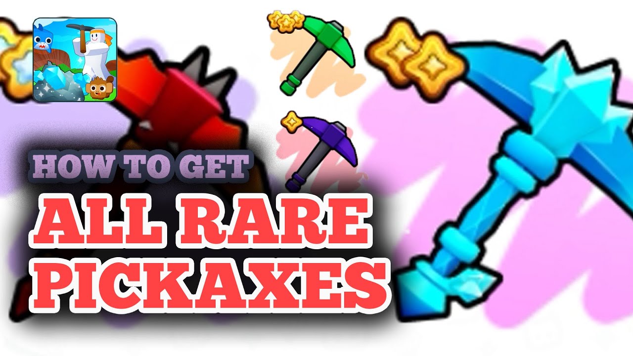 How to Get Molten, Runic, Obsidian & Emerald Pickaxe in Pets Go - Rare ...