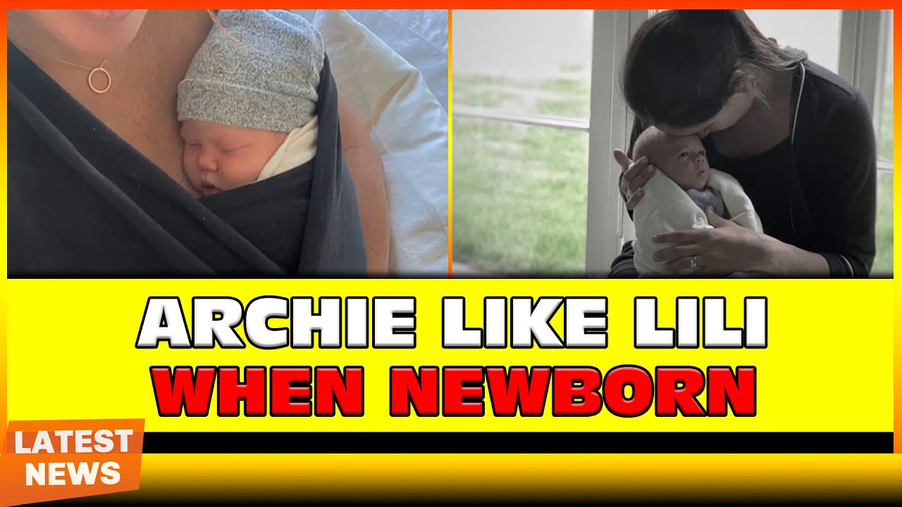 Meghan and Harry's daughter looks so like Archie in royal newborn ...