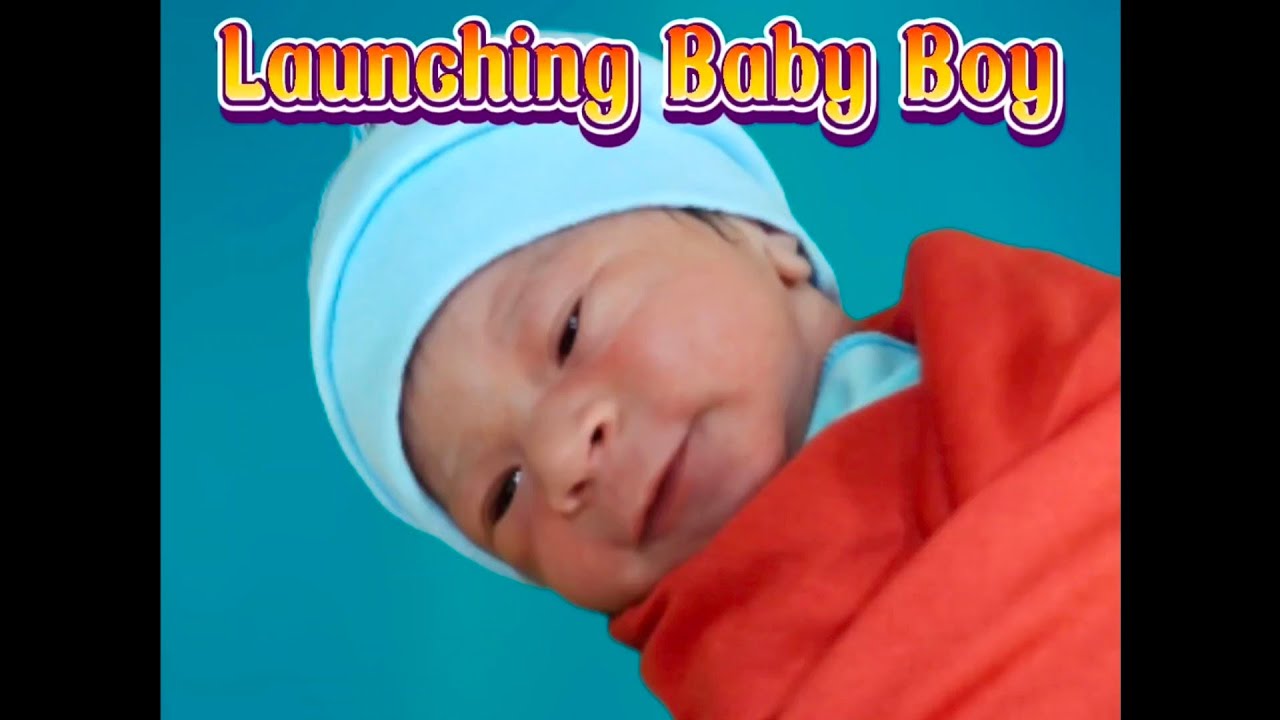 launching baby boy - YouTube