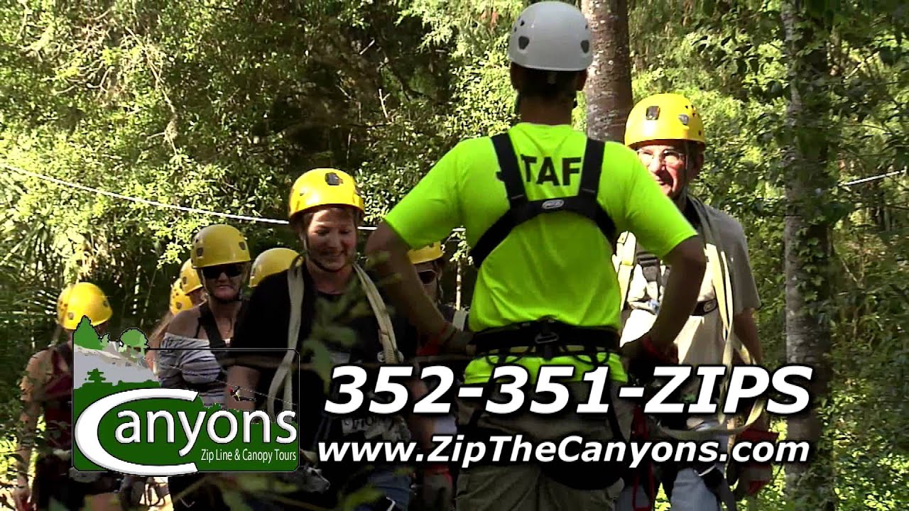 The Canyons Zip Line & Canopy Tours Summer Commercial - YouTube