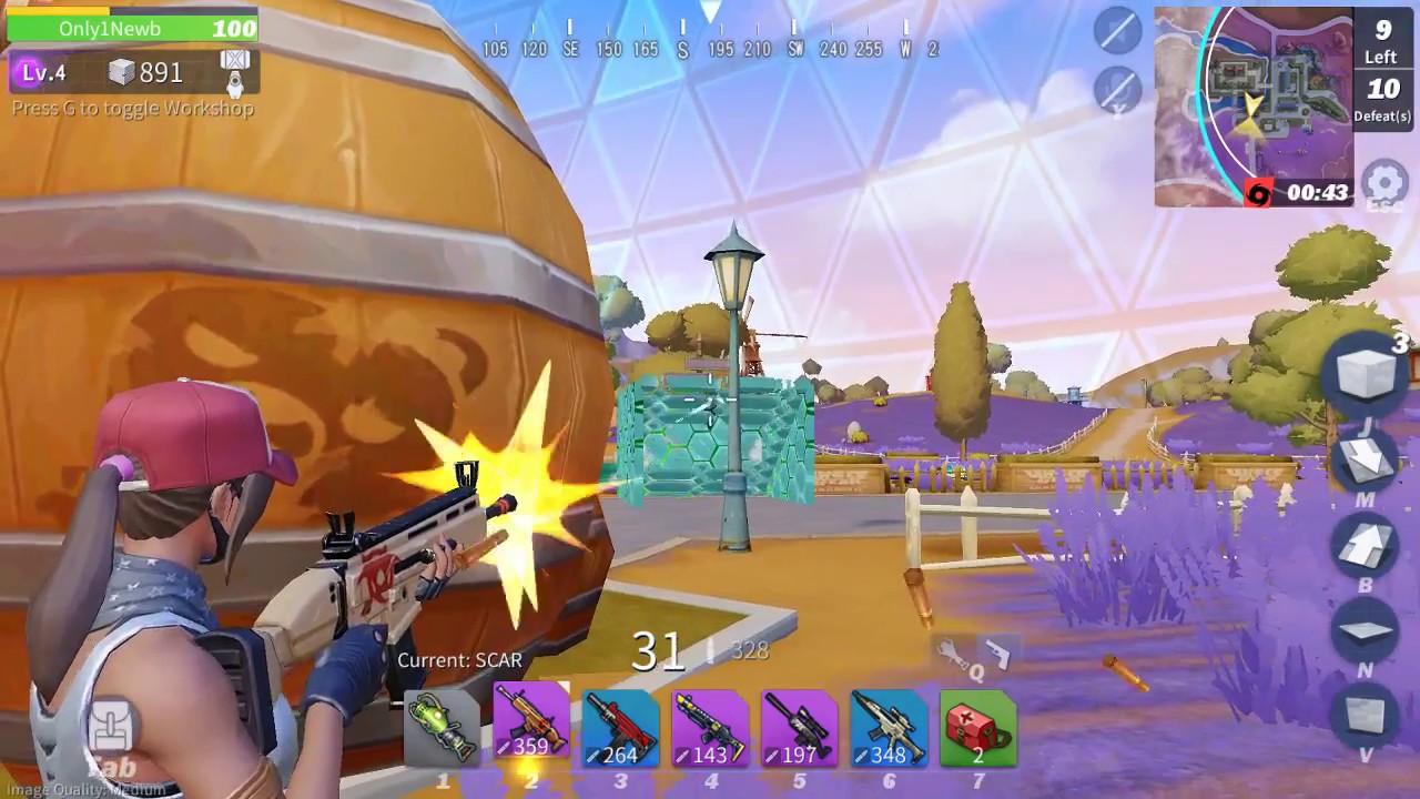 Creative Destruction Game play- 16 Kill Solo Game - YouTube