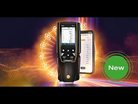 Meet the new testo 310 II Flue gas analyser - YouTube