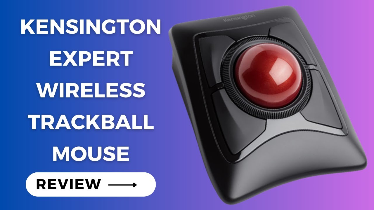 Kensington Expert Wireless Trackball Mouse (K72359WW) Review - YouTube