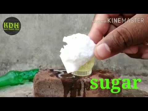 piranha acid | sulfuric acid | kuch dekhte hain | sugar experiment ...