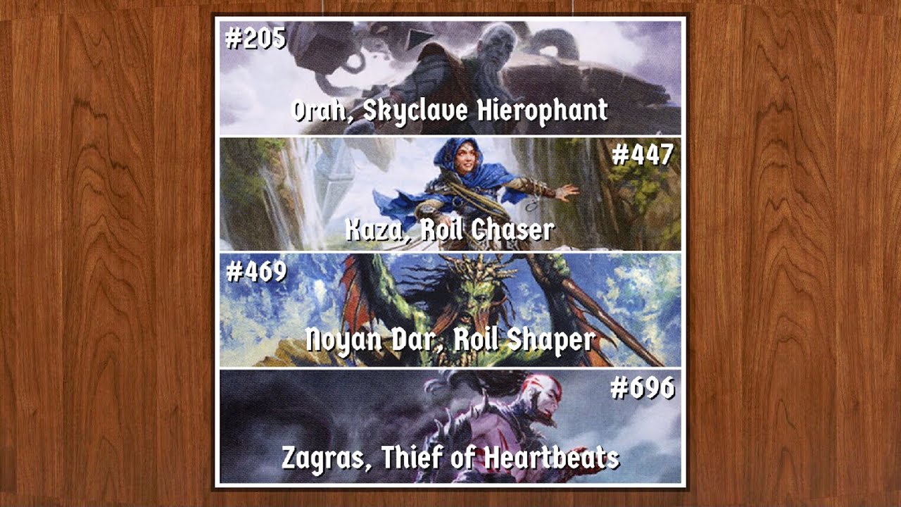 NYAM Ep 76: Zendikar Battle! Orah vs Kaza vs Noyan Dar vs Zagras MTG ...
