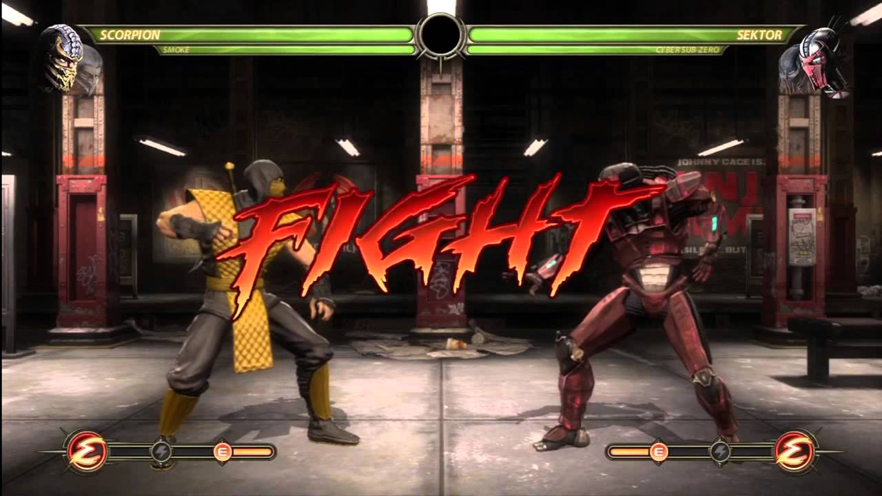 MK9 - Tag Arcade Ladder Expert Run Through - Smoke and Scorpion ...