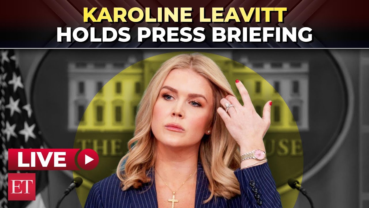 LIVE: WH Press Secy Karoline Leavitt Holds Press Briefing - YouTube